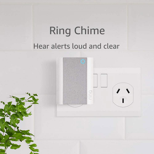 Amazon Ring Chime Plug-In Chime for Ring Devices In-Home Alerts ...