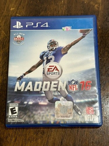 PS4 Madden NFL 16 (Sony PlayStation 4, 2015) PS4 Excellent Condition ...
