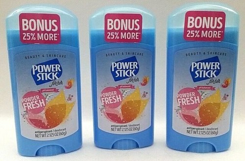 Power Stick Powder Fresh Her Antiperspirant and Deodorant, 2.125 oz ...