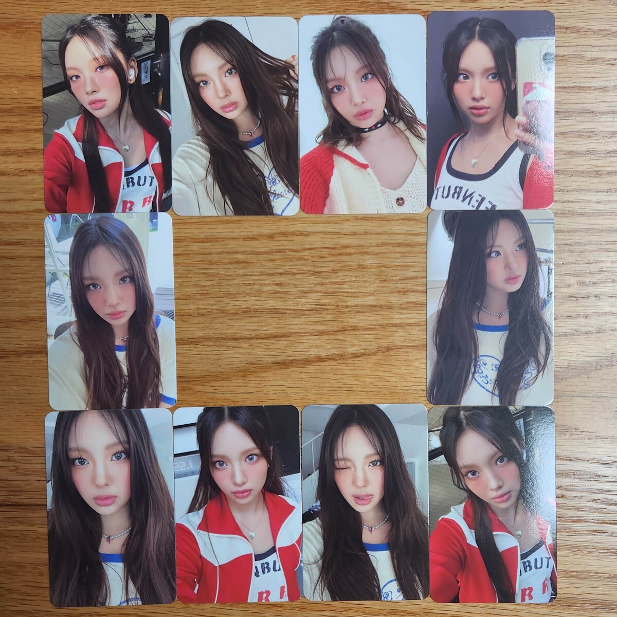 Hyein Official 10 pcs Photocards Set NewJeans 2024 Season's Greeting ...