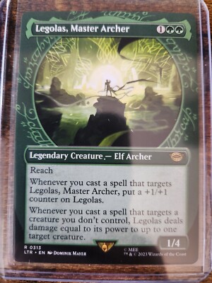 Magic: The Gathering LOTR Legolas, Master Archer Showcase R #0313 Lord ...