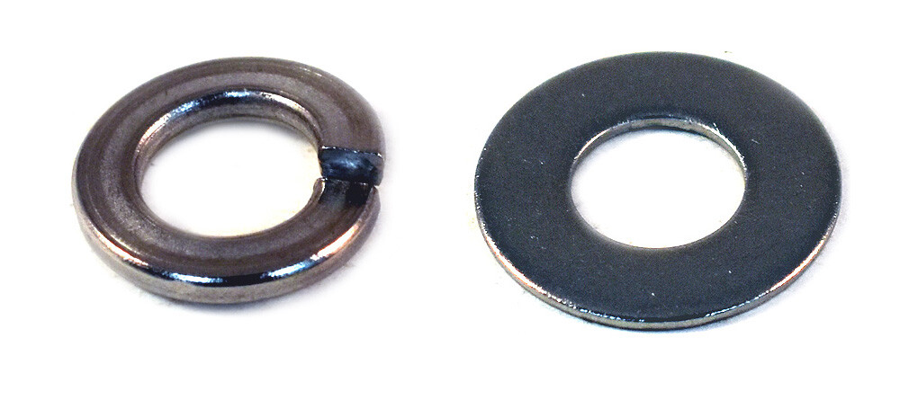 316 Marine Stainless Steel Flat Washer & Split Ring Lock Washers ...