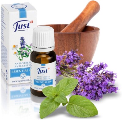 JUST Swiss herbs Antistress Oil 10ml JUST Made in Switzerland- Licensed ...