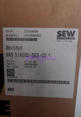 1PCS SEW MAS 51A005-503-02 Inverter Brand new Fedex or DHL | eBay