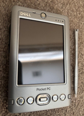Dell Axim X5 HC01U Silver PDA Palm Pilot Pocket PC with Stylus ...