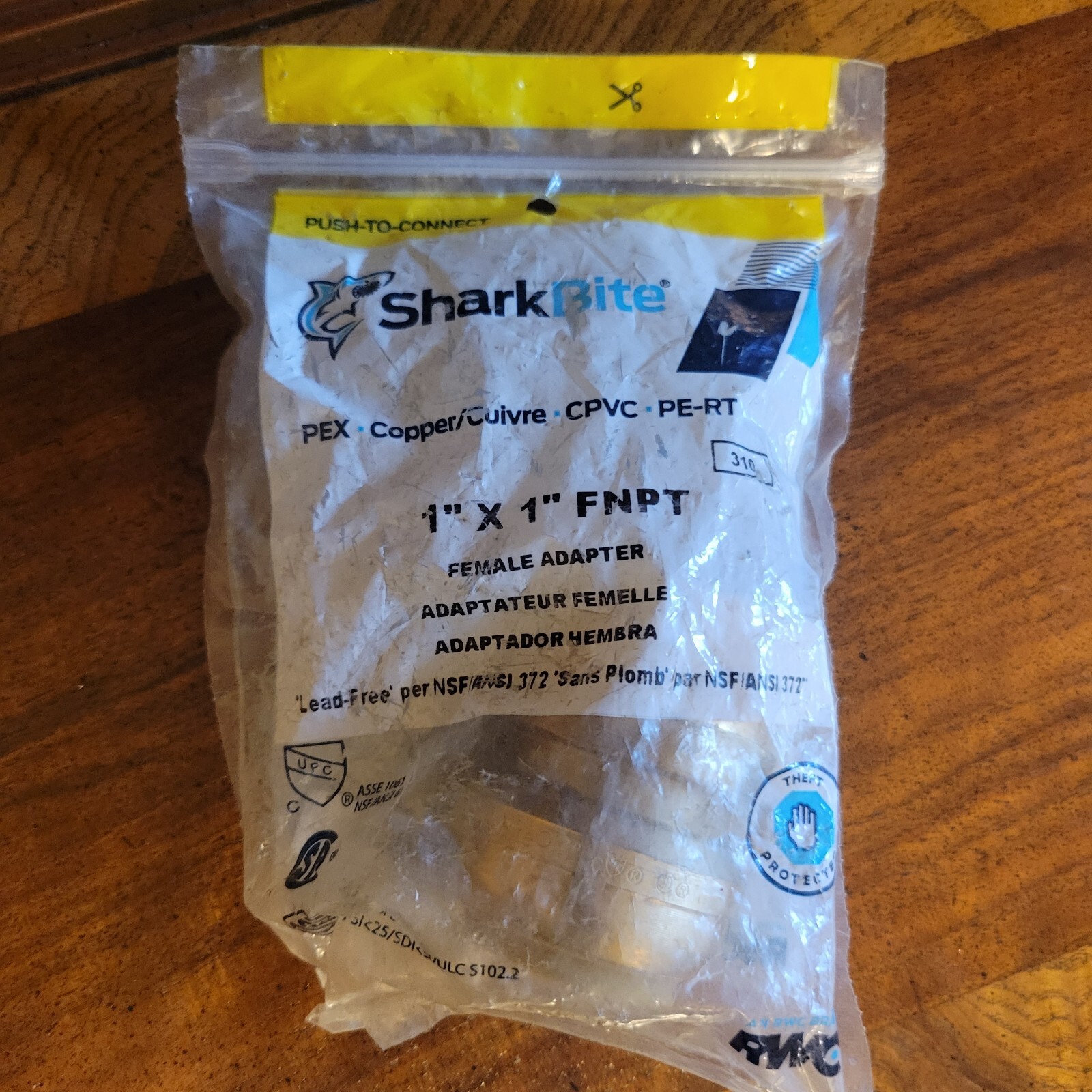 1 inch By 1 inch Fnpt Sharkbite | eBay