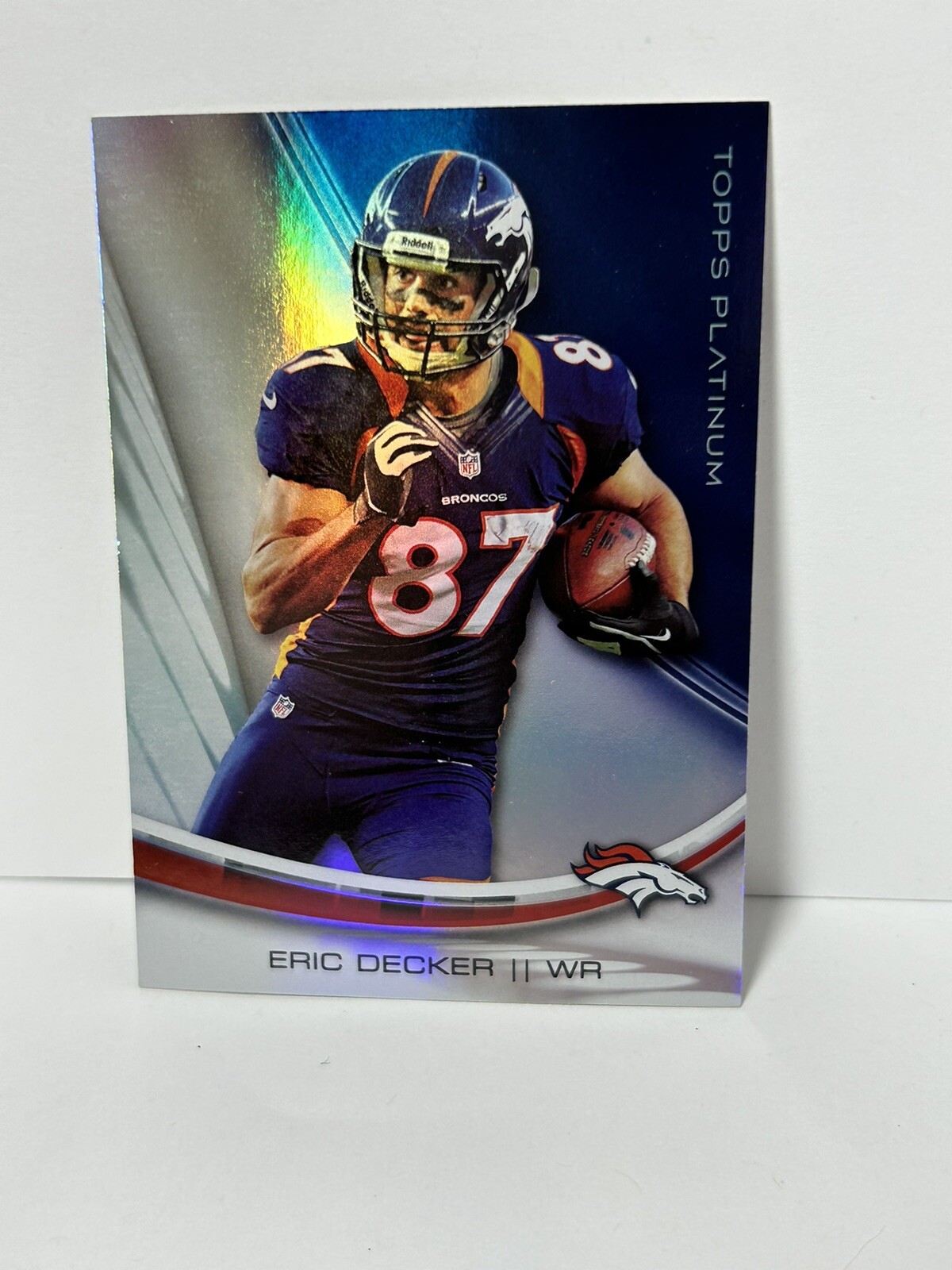 2013 Topps Platinum Eric Decker Denver Broncos #90 NFL Football | eBay