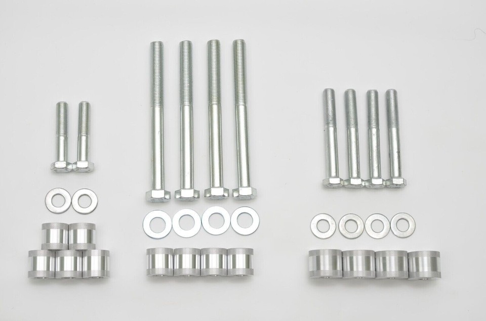 1320 2 Inch Element Front & Rear Lift Kit Spacers Subframe & Trailing ...