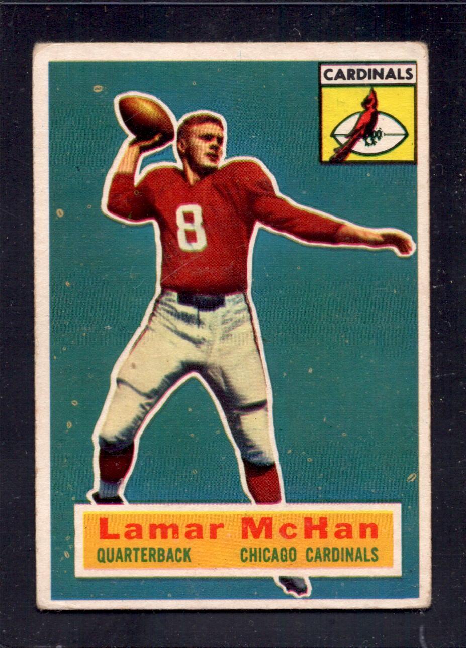 1956 Topps #118 Lamar McHan Cardinals Rookie Football Card | eBay