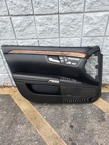 2007-2013 MERCEDES S550 W221 LEFT DRIVER FRONT DOOR TRIM PANEL W ...