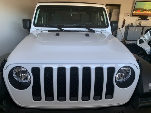 2018-2021 Jeep Wrangler JL Mopar Grille Satin Black 82215114 for sale ...