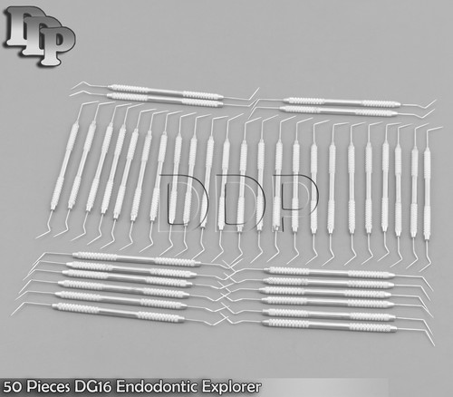 Set Of 50 Dental Diagnostic PROBE Endo Explorer DG 16 Double Ended ...