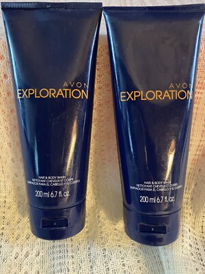 Avon Exploration ~ Hair And Body Wash ~ Lot Of 2. ~ 6.7 Fl Oz Each. | eBay