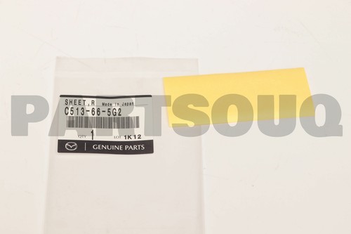 C513665G2 Genuine Mazda SHEET,RAIN SENSOR C513-66-5G2 | eBay