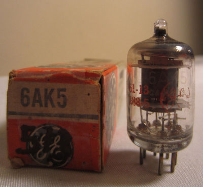 GE General Electric 6AK5 Electronic Tube In Box | eBay