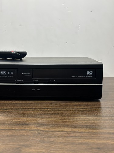Toshiba SD-V296-K-TU Hi-Fi DVD/VCR Combo Player VHS Recorder W/Remote ...