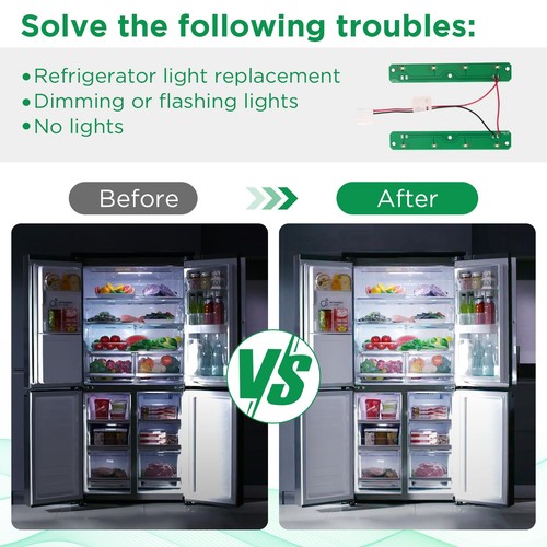W11042554 Refrigerator LED Light Module for Whirlpool Maytag Amana ...