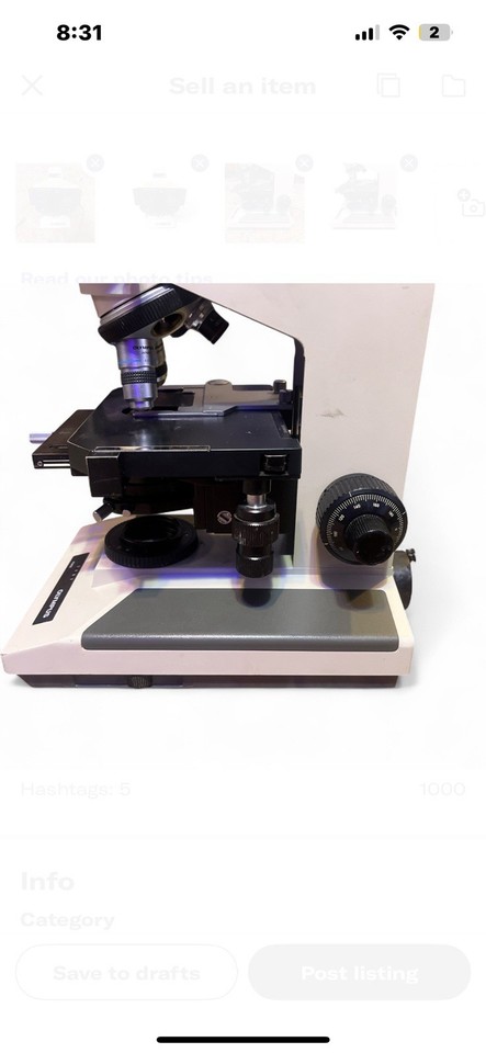 Olympus BH-2 BH2 BHTU Binocular Microscope with 2 Eyepieces and 3 ...