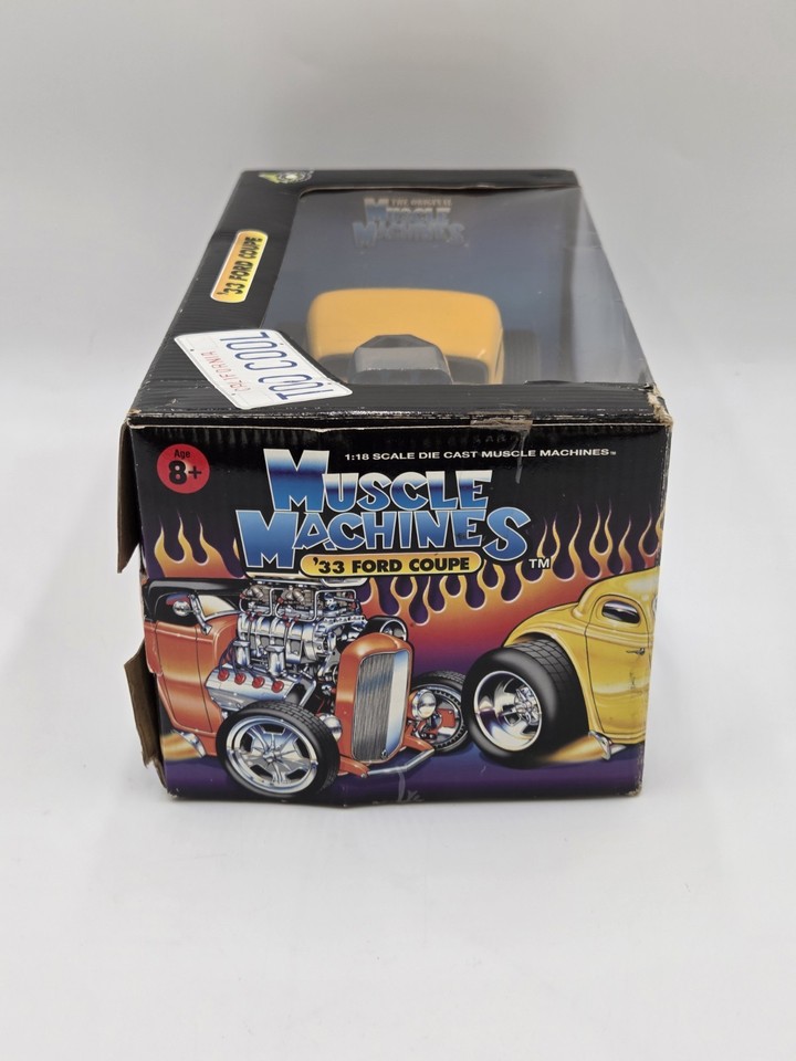 Muscle Machines Too Cool 1933 Ford Coupe Diecast Model, 1:18 In Box | eBay