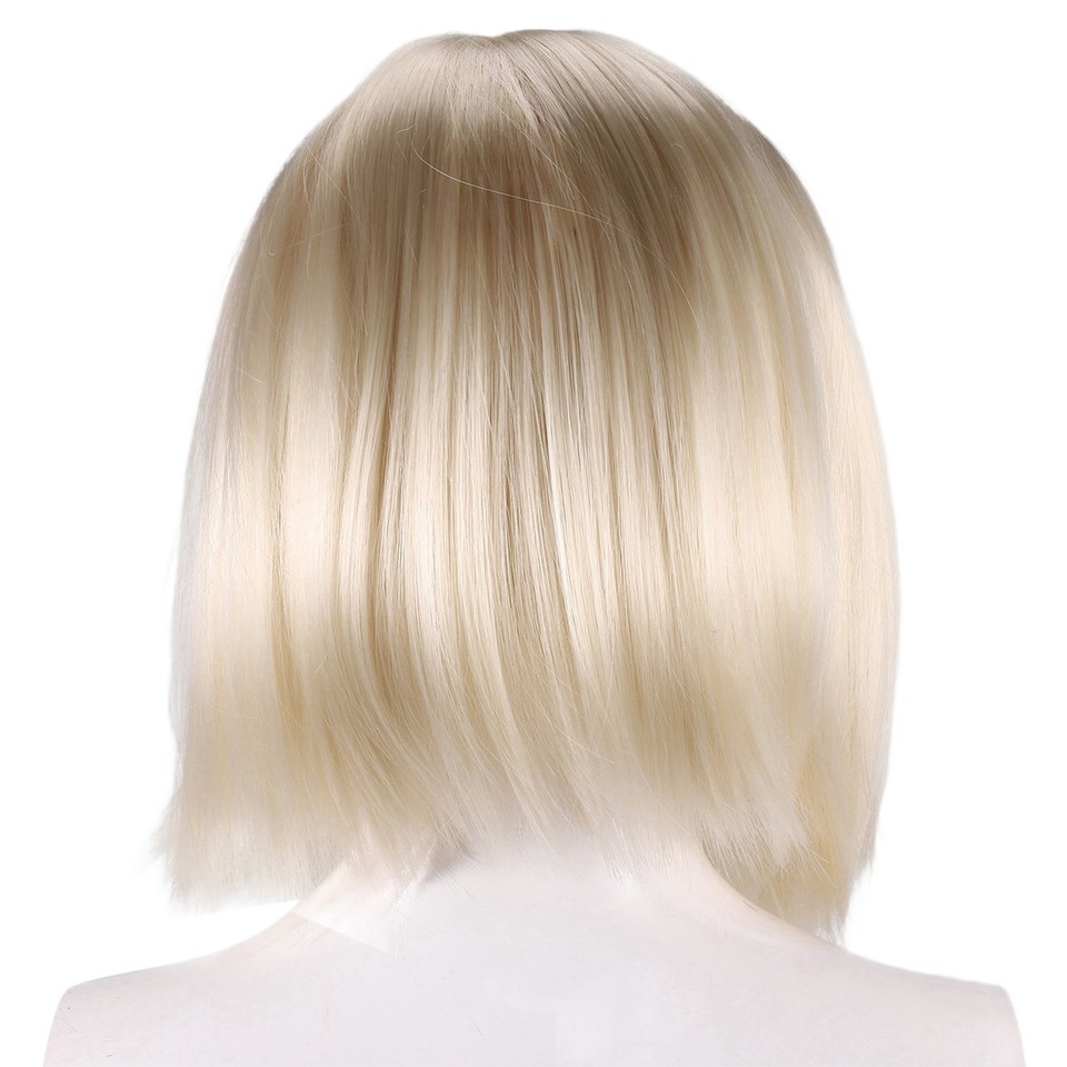 Front Lace Wig in European and American Female Center Parted Long ...