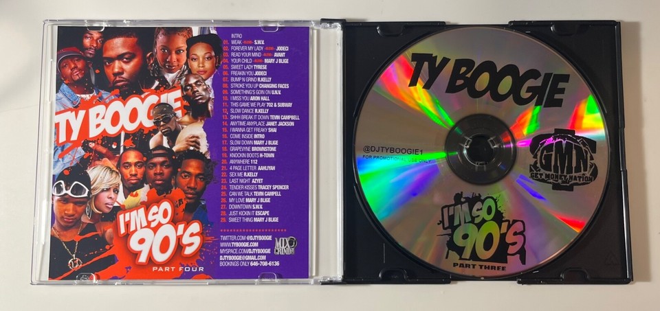 100% OFFICIAL! DJ TY BOOGIE IM SO 90S PART 3 ORIGINAL HIP HOP R&B ...