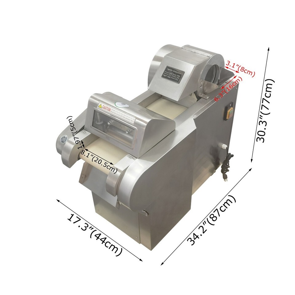 Multi-functional Fruit Vegetable Cutting Machine Full-automatic Food ...