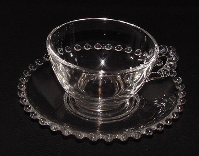 PERFECT Vintage Imperial "CANDLEWICK" Cup & Saucer - 11 Available! | eBay