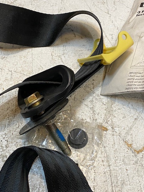 International Navistar Truck Safety 1684505C3 Seat Belt 3 Point Rls80 ...