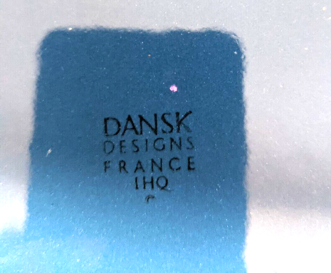 FF. Dansk Designs France IHQ Kobenstyle Dark Blue Enamel Dutch Oven Pot ...