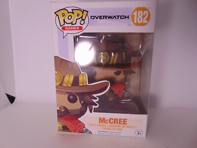 Funko POP - Overwatch - McCree Vinyl Figure #182 New iin Box ...