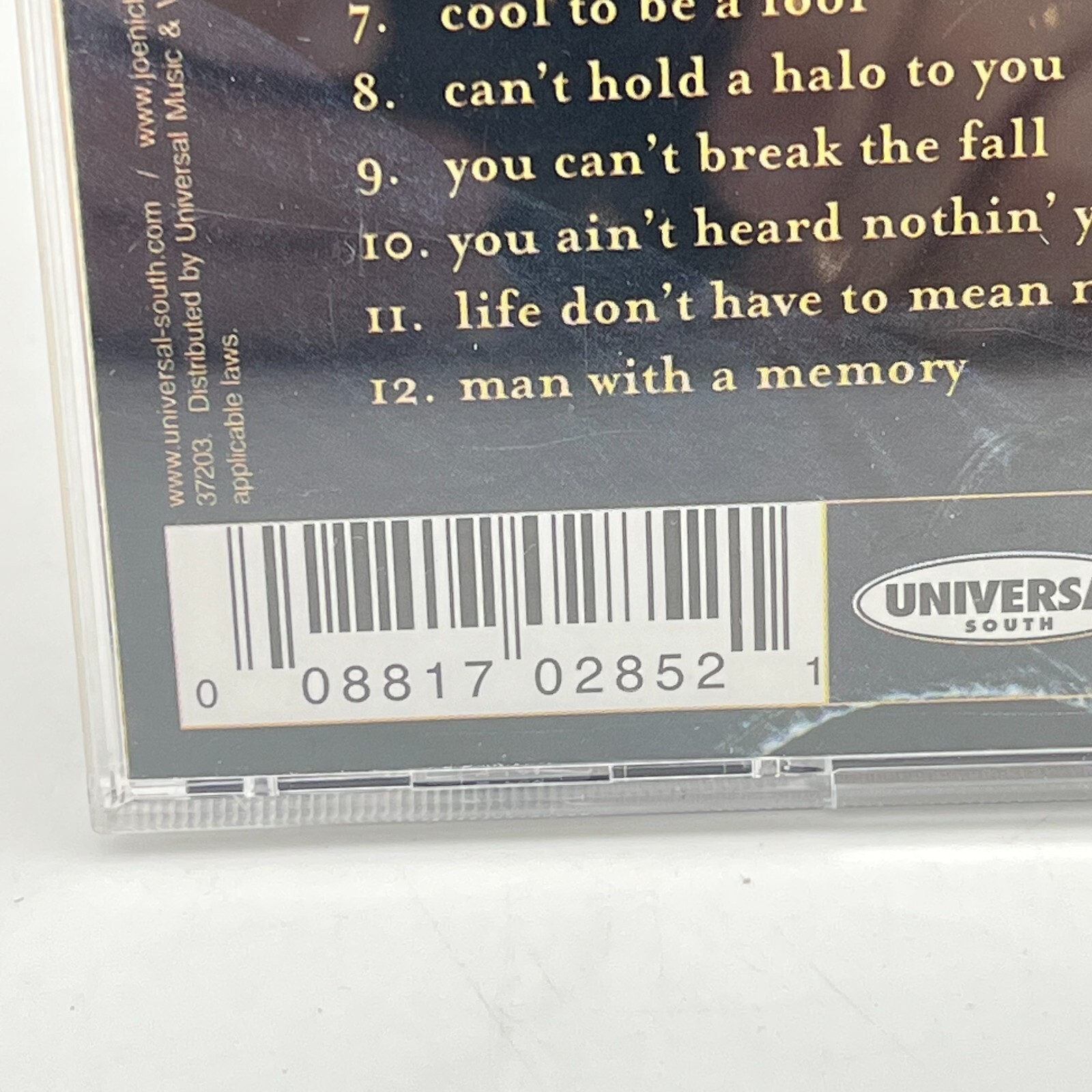 Joe Nichols – Man With A Memory - Universal South – CD Album 2002 | eBay