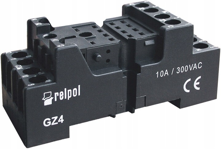 GZ4 PLUG SOCKET FOR RELAY R4N RELPOL / #D L1UK 3807 | eBay