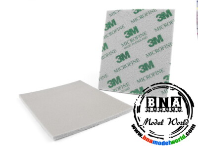 3M Softback Sanding Sponge - Microfine #1200 - #1500 Grits (Size: 114mm ...