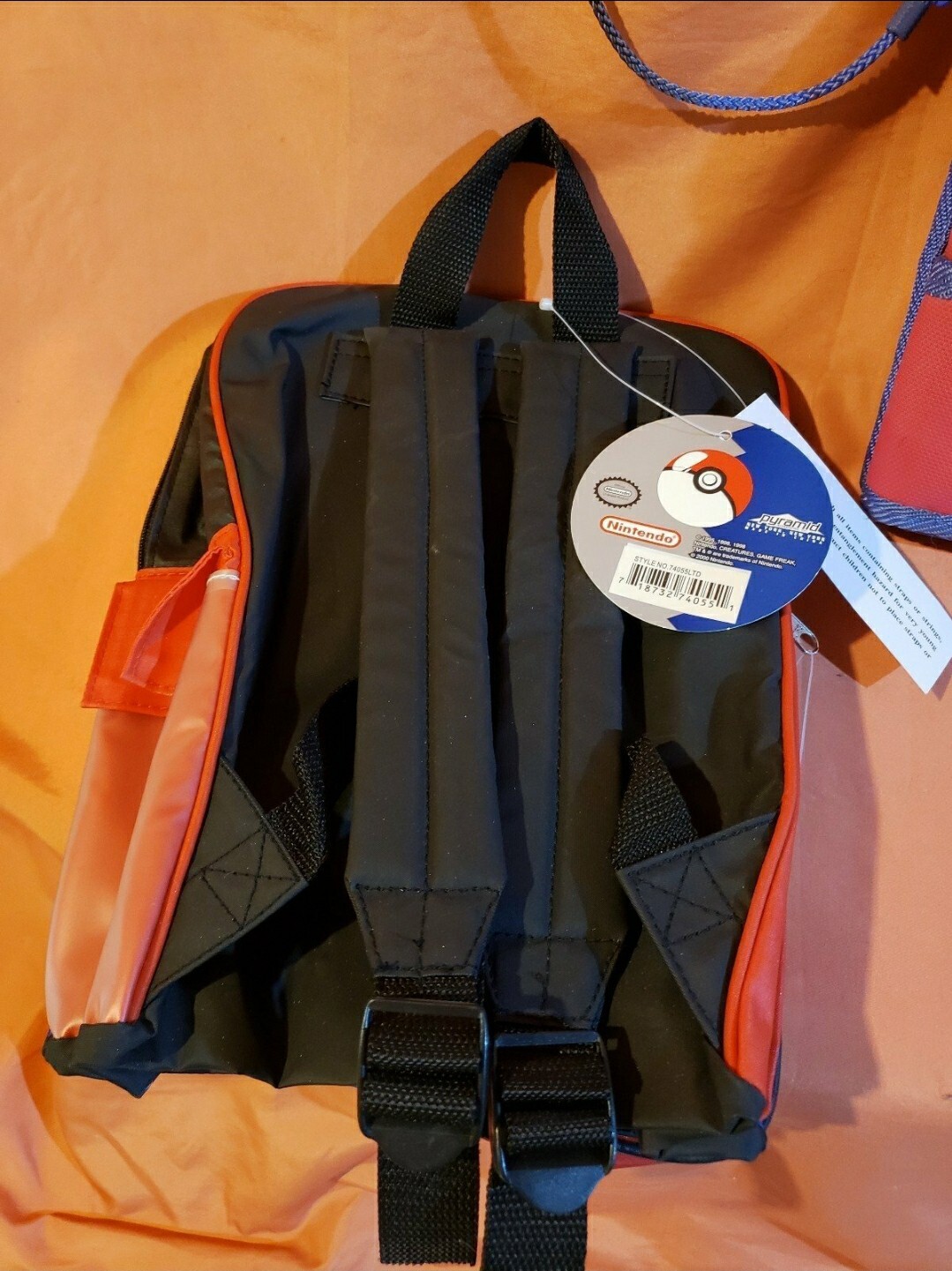 Vintage 90s pokemon backpack, Gameboy color case and Snorlax Toy ...