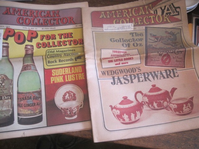 Lot of 3 American Collector Antique Magazine-1975&76-OZ/JASPERWARE | eBay