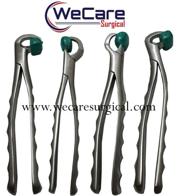 Dental Extracting Forceps Tooth Extraction Standard series set 4 pcs ...