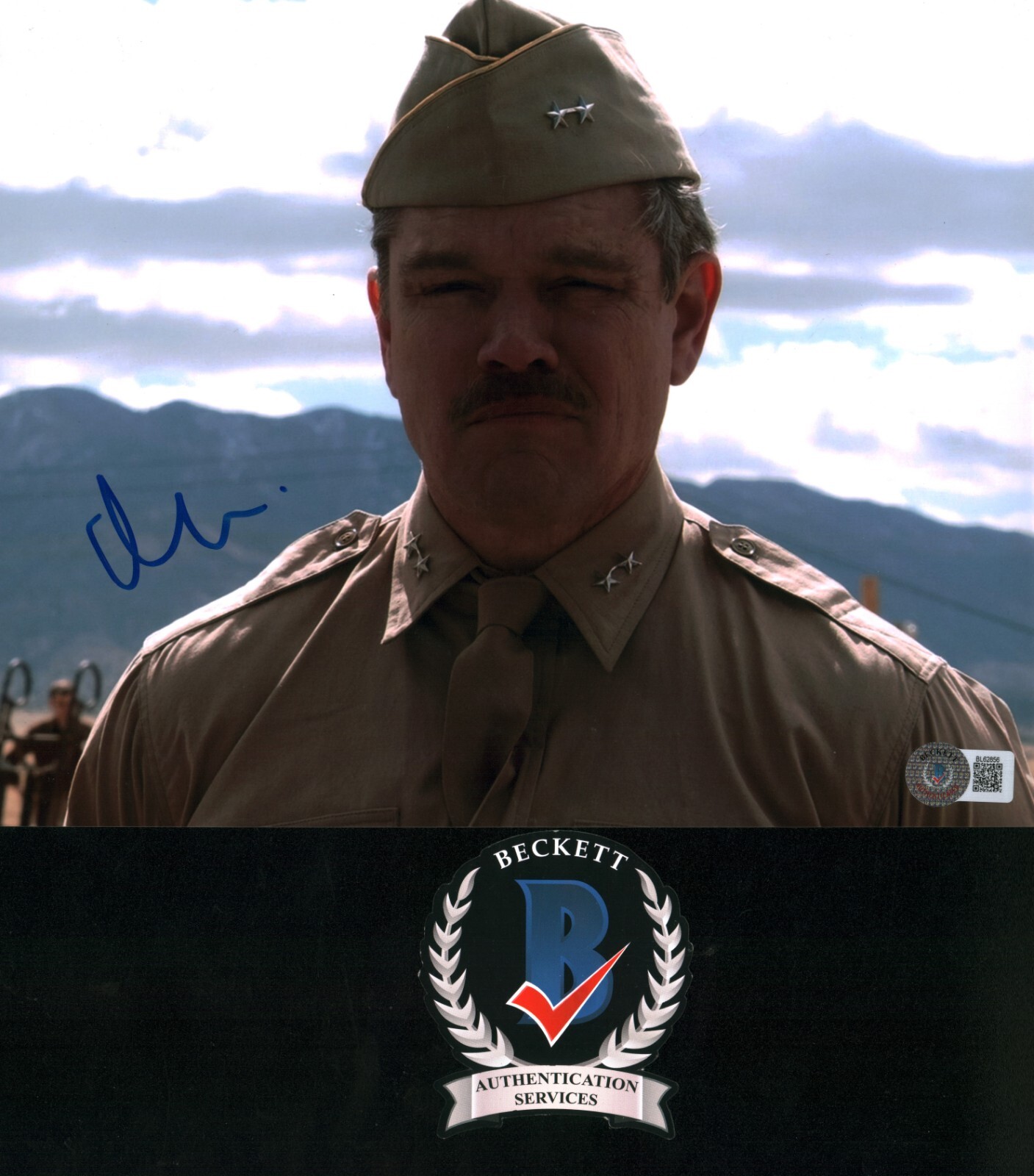 MATT DAMON SIGNED OPPENHEIMER GENERAL GROVES 8X10 PHOTO BECKETT COA | eBay