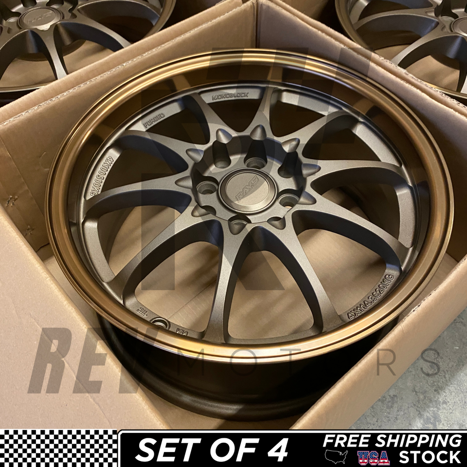 (4) 16 inch Wheels Rims 16" 16x7 4x100 / 4x114.3 Style Bronze NEW Rim ...