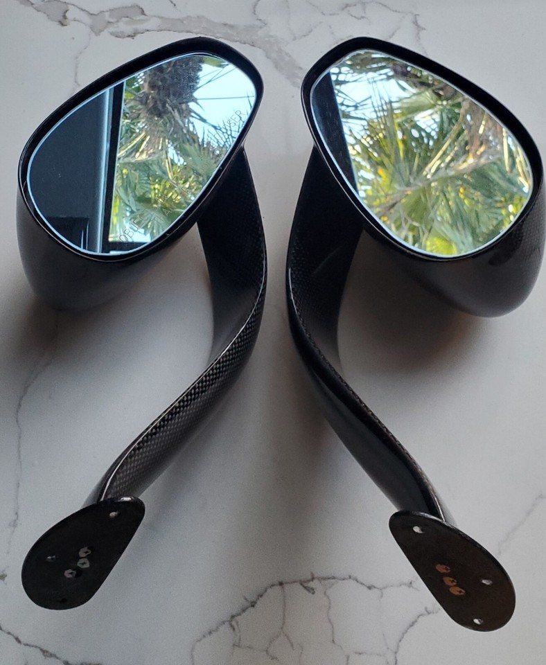 Ferrari 458 / 488 GT3 Style Carbon Fiber Side Racing Mirrors ...