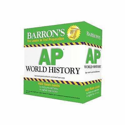 Barron's Test Prep Ser.: AP World History Flash Cards by Kate Caporusso ...