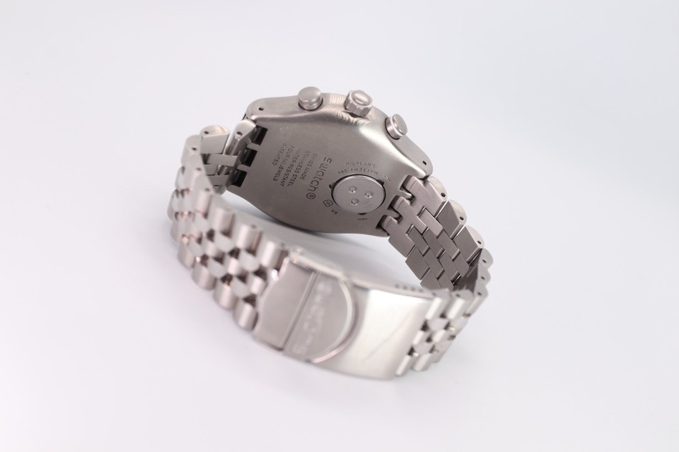 LIMITED SWISS SWATCH IRONY NEW CHRONO YVS425G DESTINATION UPPER EAST ...