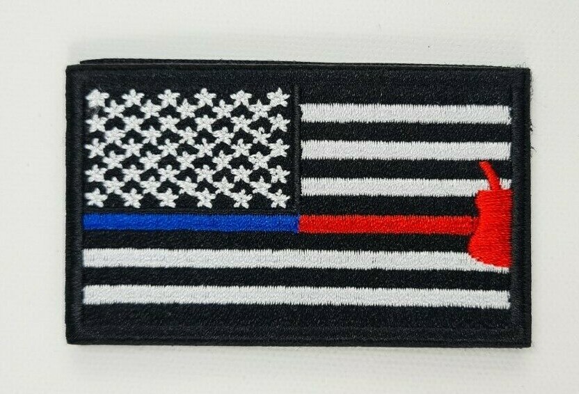 🔥NEW🔥 Top Quality AMERICAN FLAG EMBROIDERED PATCH w/ IRON ON BACKING US ...