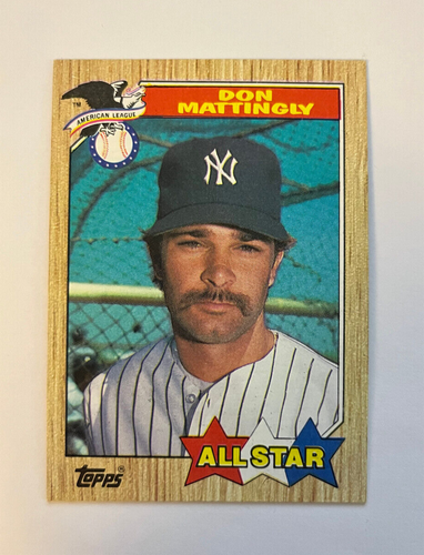 1987 Topps #606 Don Mattingly All Star Baseball Card | eBay