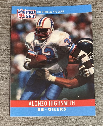 Alonzo Highsmith 1990 Pro Set Oilers #121 *E751* | eBay