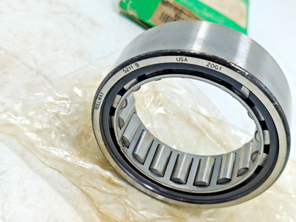 5211B / 5211-B Rollway Radial Cylindrical Roller Bearing Caged Roller ...