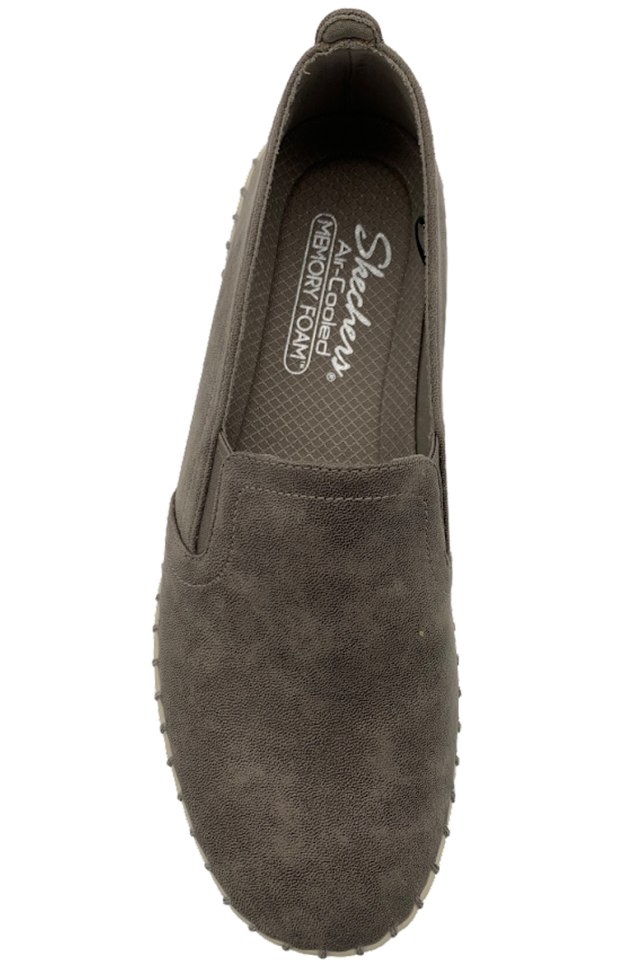 Skechers Sepulveda 2.0 Vegan Slip-Ons So Smooth Dark Taupe | eBay