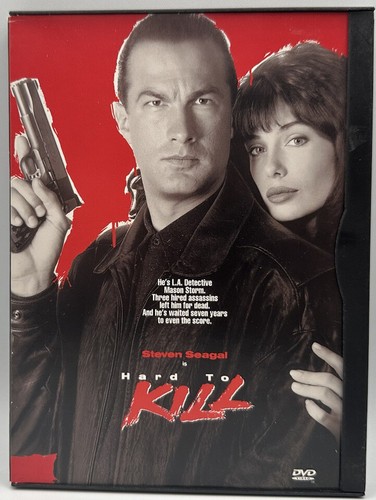 Hard To KILL DVD Standard/Widescreen Steven Seagal Kelly Le Brock 1998 ...