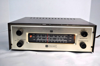 1963 Knight AM/FM/MPX Stereo Tuner KN-170 Tube | eBay