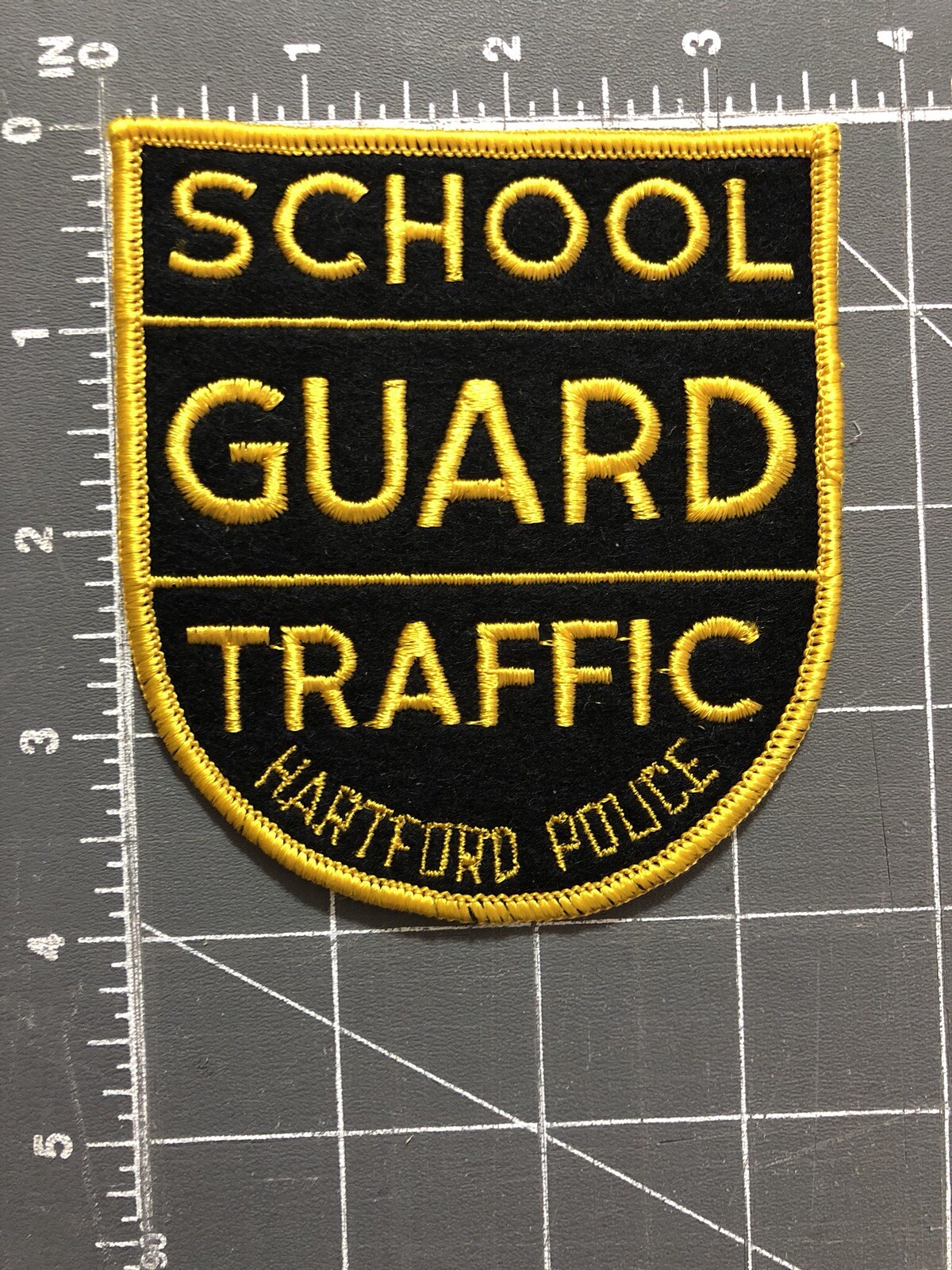 School Guard Traffic Patch Hartford Police Department HPD Cop ...