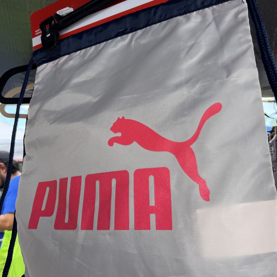 Backpack PUMA Gym Sack Bag Drawstring Bag 18” Backpack PV1749-418 | eBay